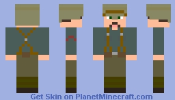 British Soldier Gallipoli Campaign World War I 1914-1918 Minecraft Skin