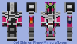 Kamen Rider Zi-o ディケイド_Armor Minecraft Skin