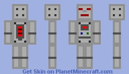 Mining Bot Minecraft Skin