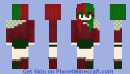 Crimson Wreath Minecraft Skin