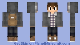 Adonis With Back Pack Minecraft Skin