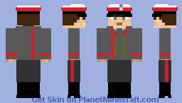 ww1 general Minecraft Skin
