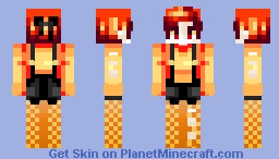 pyromaniac Minecraft Skin