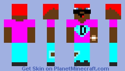 Derpy Diamond Guy Minecraft Skin
