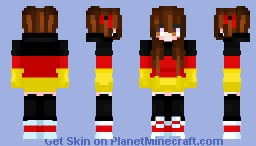 german girl (edited) Minecraft Skin