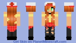 Ginger Girl Minecraft Skin