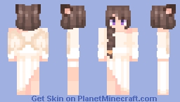 Pauseunpause FanGirl Minecraft Skin