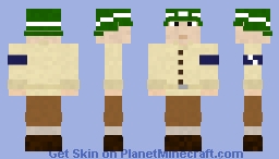 American MP (WW2) Minecraft Skin
