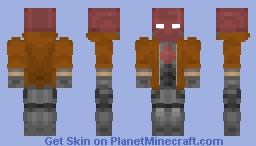 Red Hood (Jason Todd) Minecraft Skin