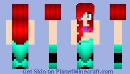 Ariel - The Little Mermaid Minecraft Skin