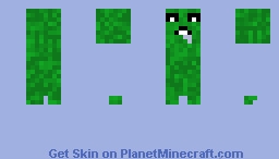 derpy creeper skin with a cute animation Minecraft Skin