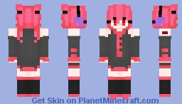 Kasane Teto Minecraft Skin