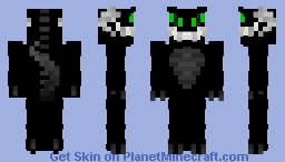 Black Lizard Minecraft Skin