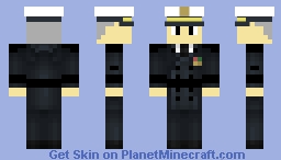 Admiral Alex Williams (Hearts of Iron 4) Minecraft Skin