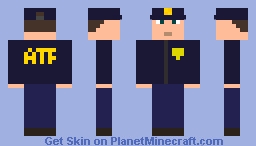 ATF Agent Minecraft Skin