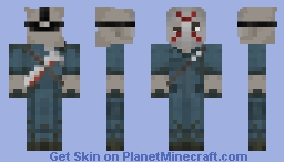 Jason Voorhees Minecraft Skin