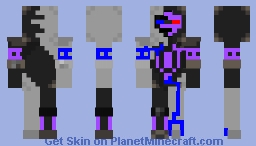 corrupted knight Minecraft Skin
