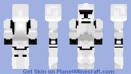 Clone Trooper Minecraft Skin