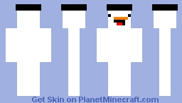 snowman derp version Minecraft Skin