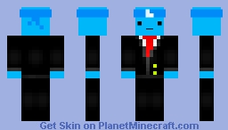 Carl with a suit Minecraft Skin