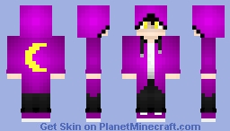 Purble battle boy Minecraft Skin