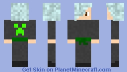 Acid Creeper Ninja Minecraft Skin