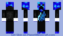 Blue preston Minecraft Skin