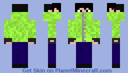 Green Coat Minecraft Skin