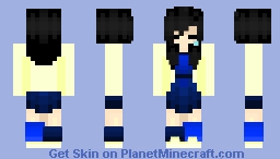 Crying girl 😢 Minecraft Skin