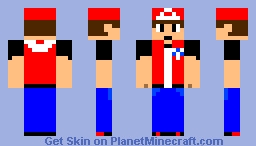 Trainer Red Minecraft Skin