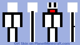 Stickman Minecraft Skin