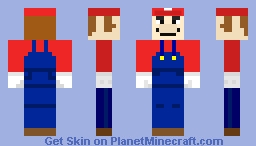 Mario by Sintax Minecraft Skin
