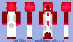Red Diamond Minecraft Skin