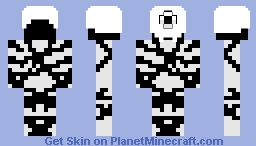 black ghost Minecraft Skin