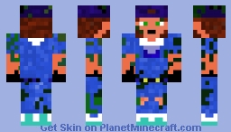 greasy worker Minecraft Skin