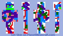 fusion creeper Minecraft Skin