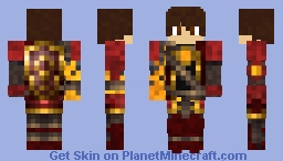 Flame: Normal form Minecraft Skin