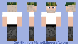 Varg Vikernes Minecraft Skin