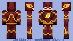 Flash + Speed 9 Minecraft Skin