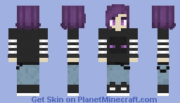 Aesthetic Boy ( Creek Miller, OC ) ♥ Minecraft Skin