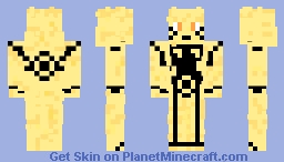Naruto Kcm2/ Kurama Mode Minecraft Skin