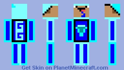 Derpy Diamond Outfit Skin! Minecraft Skin
