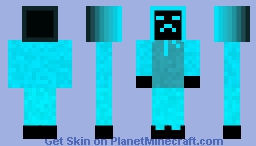Cyan Minecraft Skin