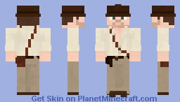 Indiana Jones: Cairo Minecraft Skin