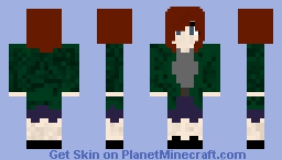 ginger girl Minecraft Skin