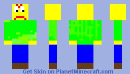 Baldi Minecraft Skin