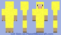 Yellow Sheep Minecraft Skin