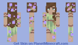Dryad Skin; LoTC! Minecraft Skin