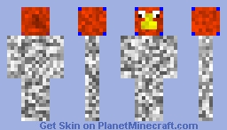 Duck in the space Minecraft Skin