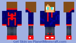 Peter Parker Minecraft Skin